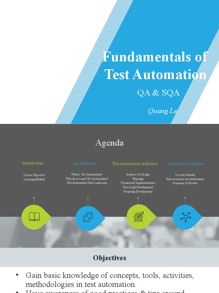 Fundamentals of Test Automation | PDF | Computer Programming | Automation