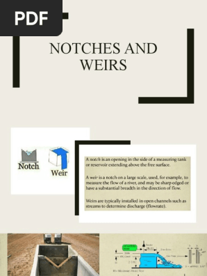 Notches And Weirs Ppt