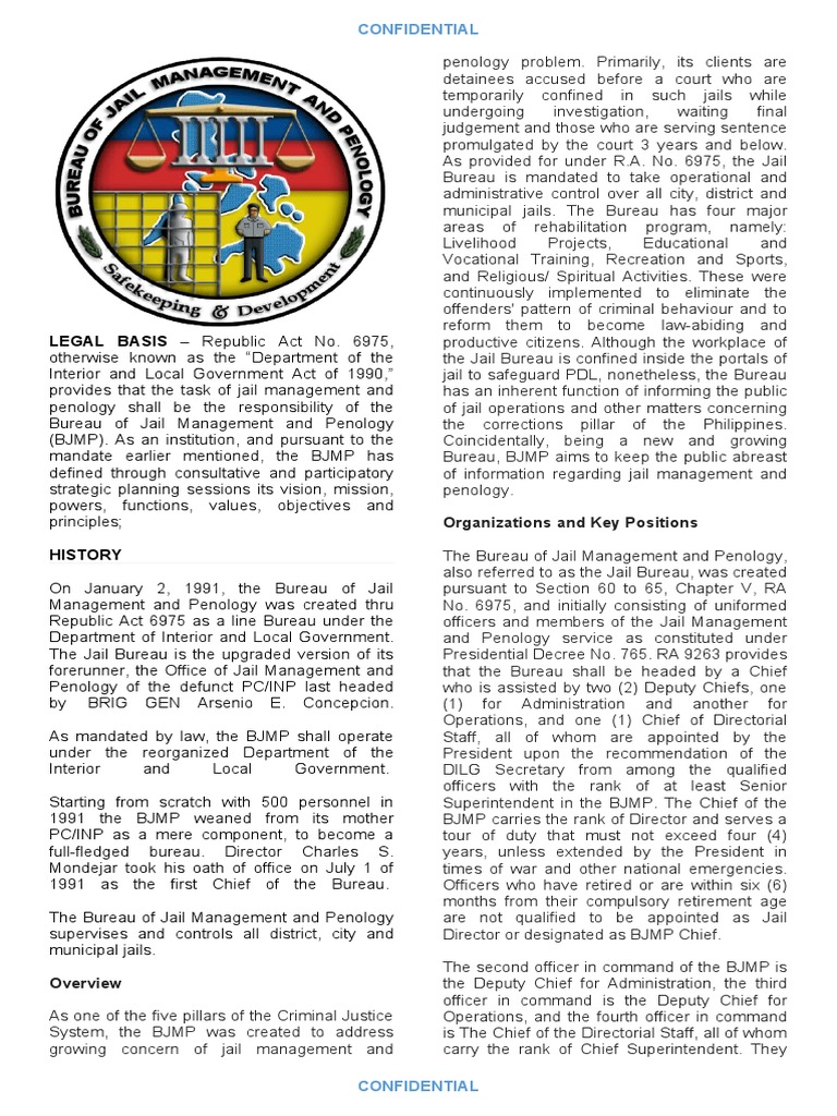 BJMP Background | PDF