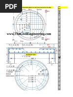 Ug Sump Design | PDF | Bending | Beam (Structure)