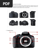Mengenali Fungsi Tombol Dan Bagian Kamera DSLR | PDF | Komputer