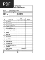 Checklist For Reinforcement | PDF