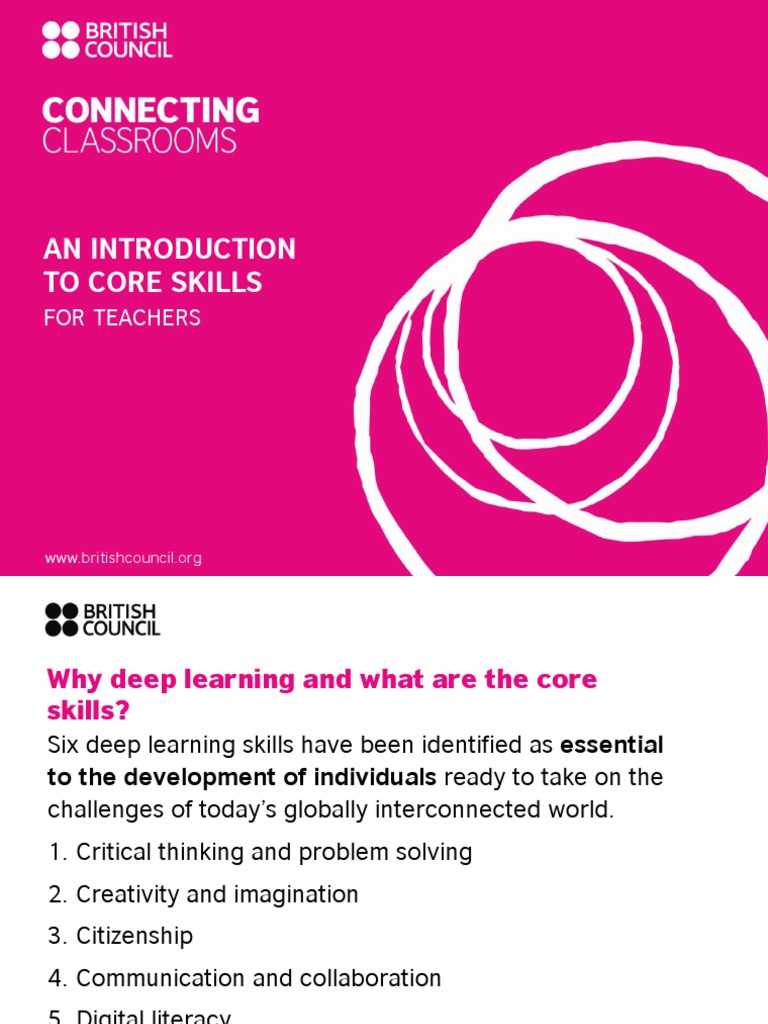 Intro Core Skills For Teachers | PDF | Educational Technology | Thought