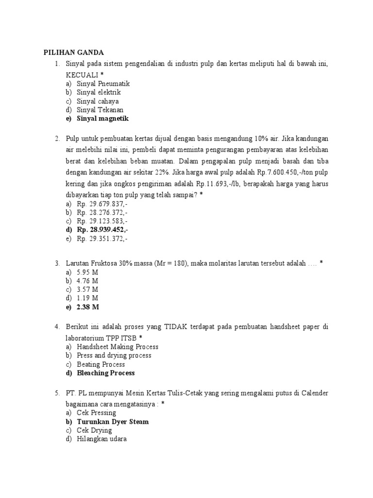 Soal Kompre Tahap 1 | PDF | Metode & Bahan Ajar | Sains & Matematika