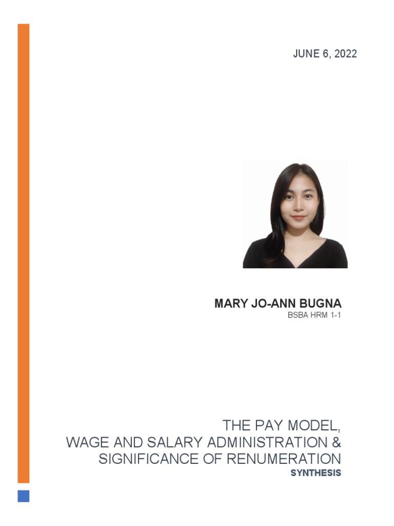 The Pay Model | PDF | Employment | Salary