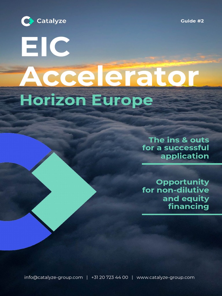 EIC Accelerator | PDF | Innovation | Business
