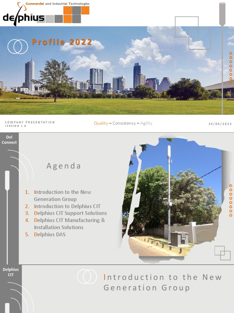 Delphius CIT Full Profile 2022 | PDF | Concrete | Infrastructure