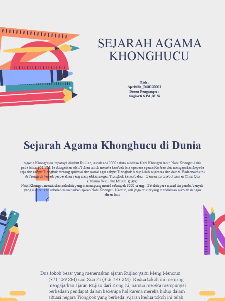 Sejarah Agama Konghucu | PDF