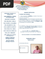 Certification of Non Residency | PDF