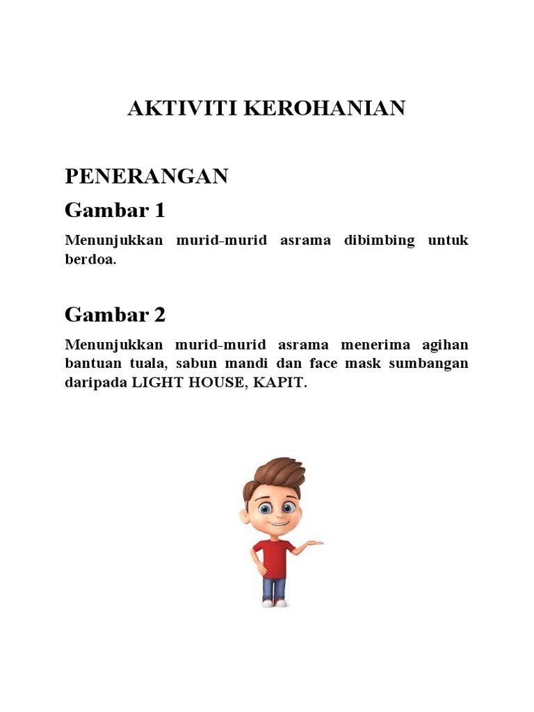 Aktiviti Kerohanian | PDF