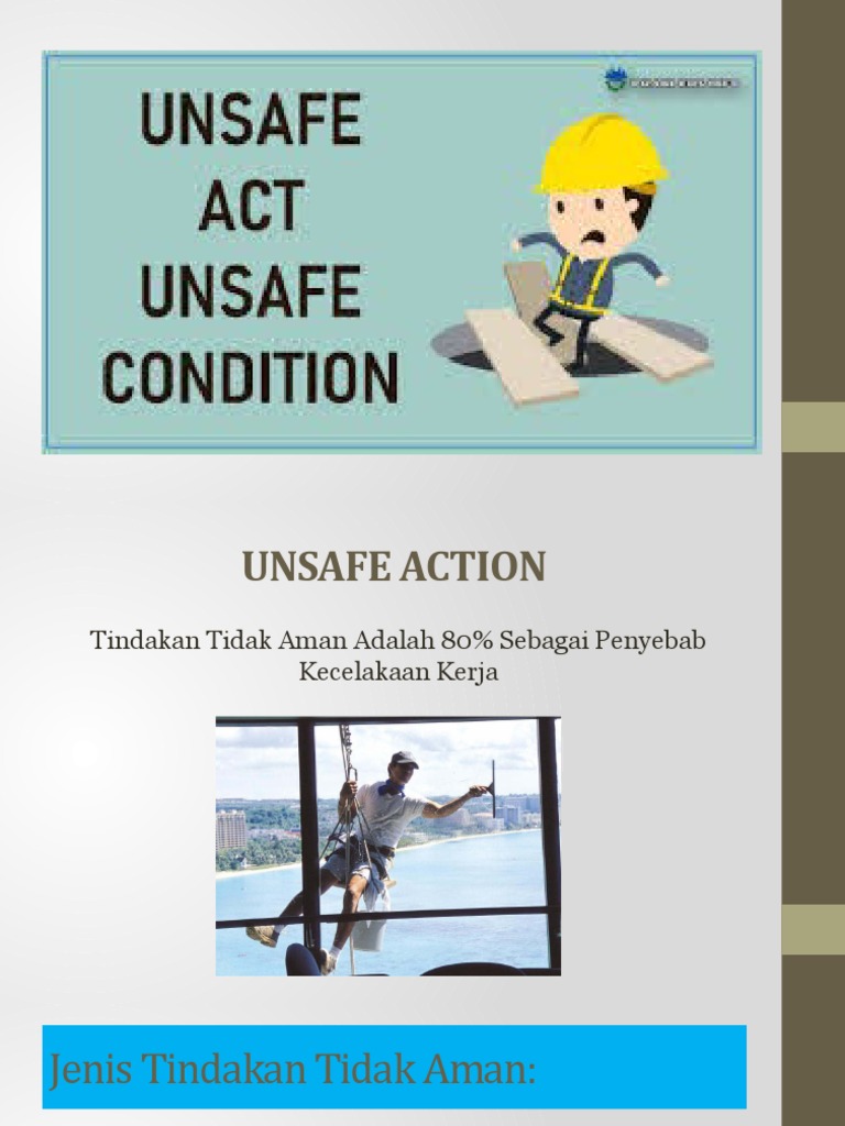 Unsafe Acttion Unsafe Condition | PDF | Bisnis