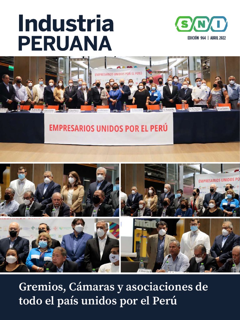 Unidad de la Industria Peruana | PDF | Perú | Pequeñas y medianas empresas