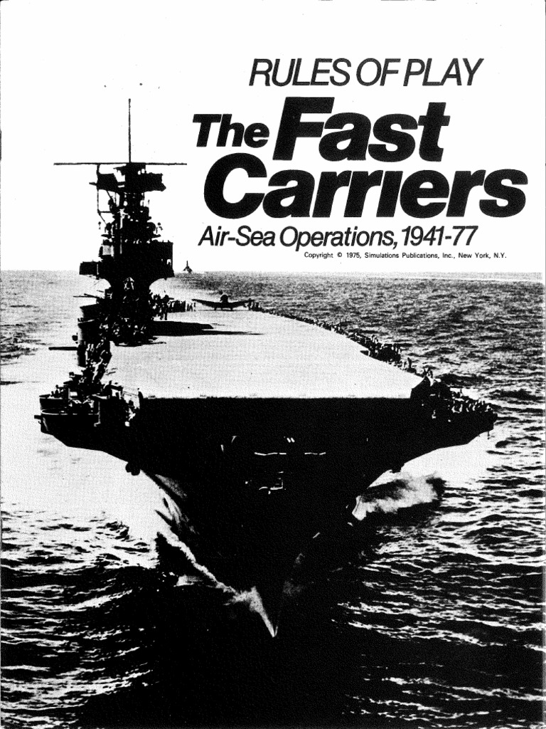 Fast Carriers Wargame | PDF
