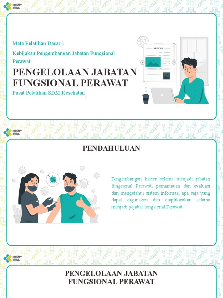 LJJ - MPD1 - MP 2 Pengelolaan Jabatan Fungsional Perawat | PDF