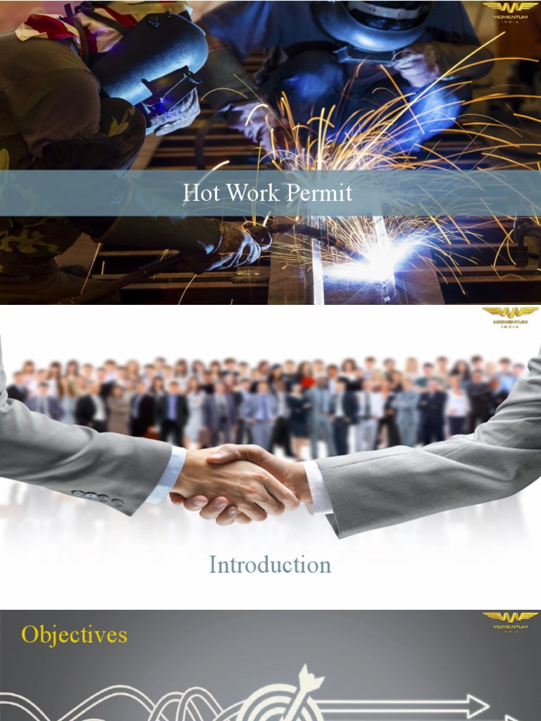 Hot Work Permit Safety Guidelines | PDF | Welding | Construction