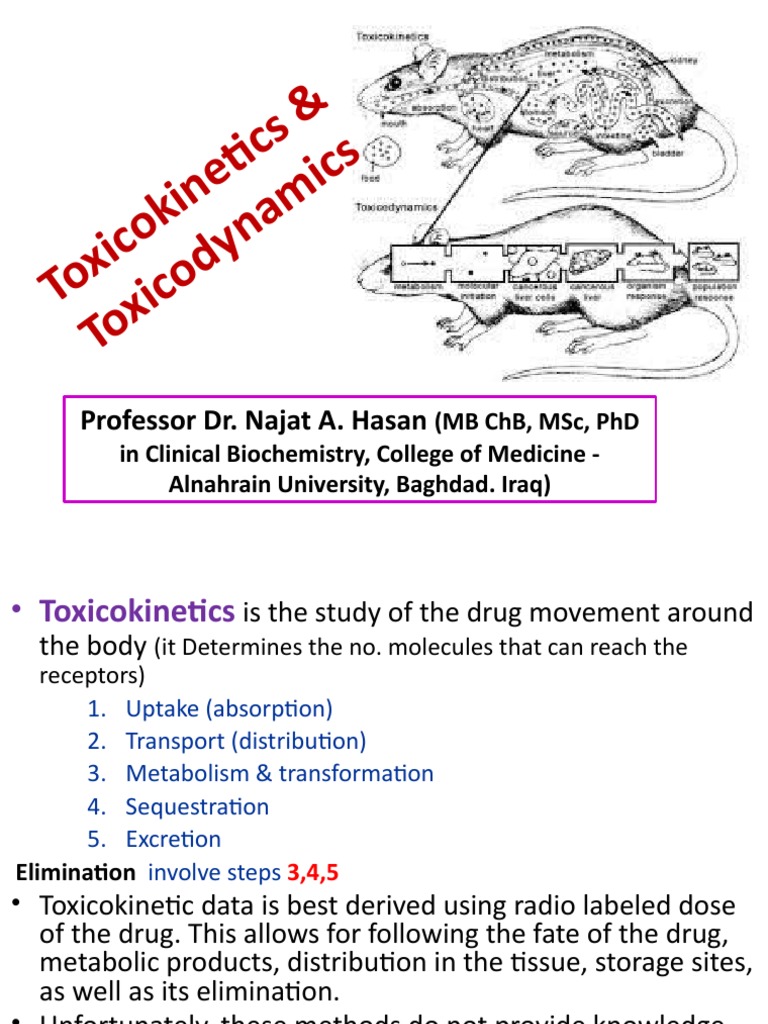 Understanding Toxicokinetics and Toxicodynamics: An Overview of the ...