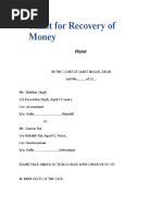 Written Statement - Draft Sample | PDF | Civil Law (Common Law) | Lawsuit