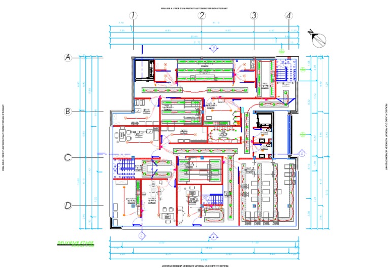 Plan D'éclairage - R+1 | PDF