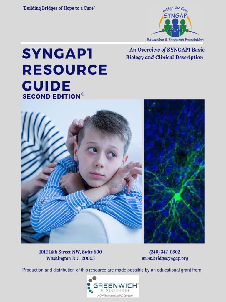 SYNGAP1 Resource GUIDE (2) - 2020 - Small | PDF | Epilepsy | Autism