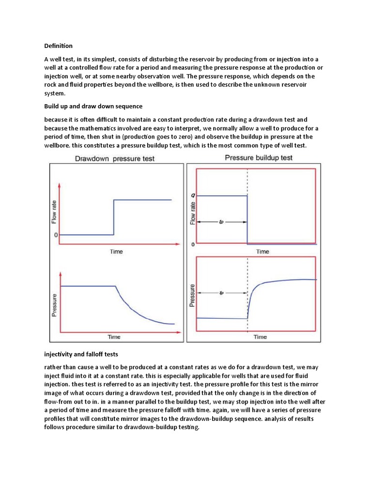 01-Fundamental of Well Testing | PDF | Flow Measurement | Pressure