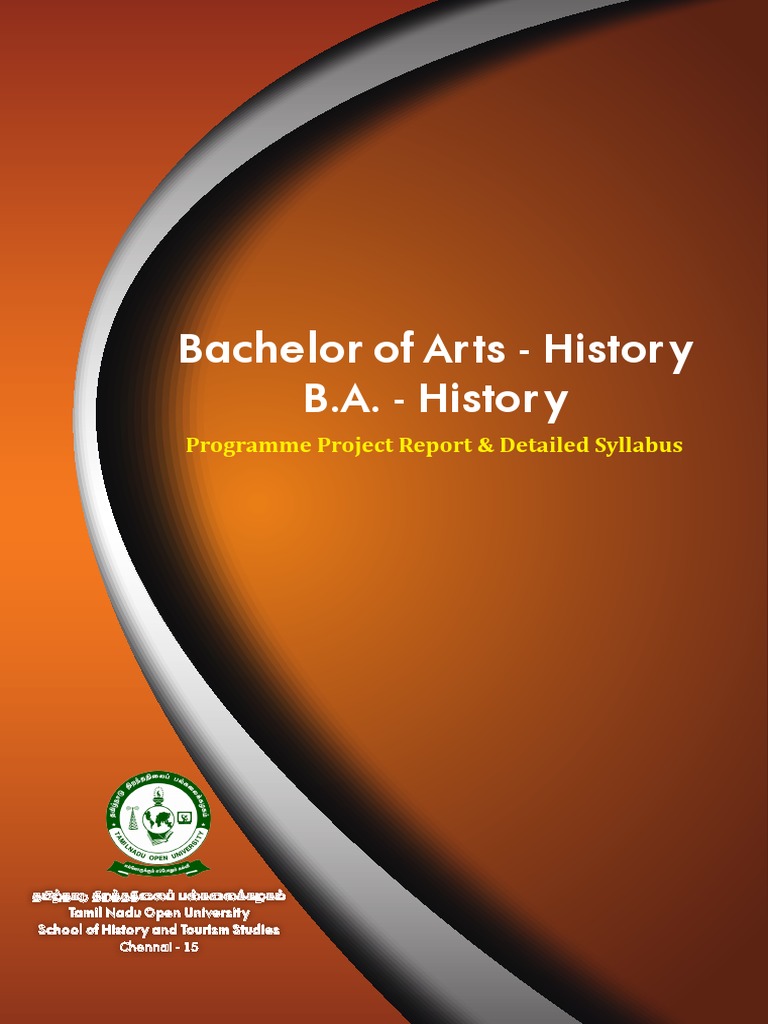 Bachelor of Arts - History B.A. - History: Programme Project Report ...