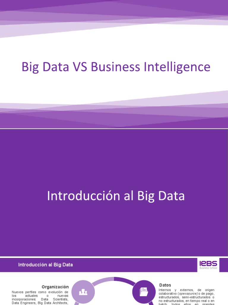 Big Data Vs Business Intelligence | PDF | Big Data | Inteligencia de ...