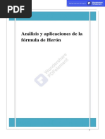 Semiperímetro y área del triángulo | PDF | Triángulo | Matemáticas