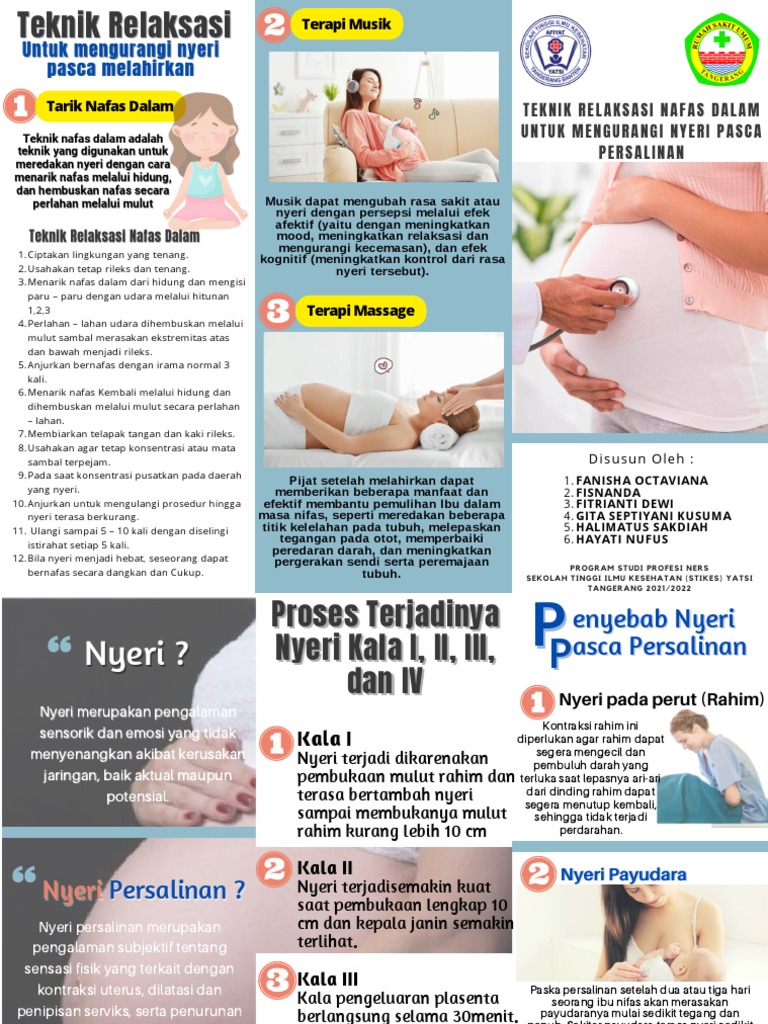 Terapi Relaksasi Dalam Menghilangkan Nyeri Pada Ibu Hamil | PDF