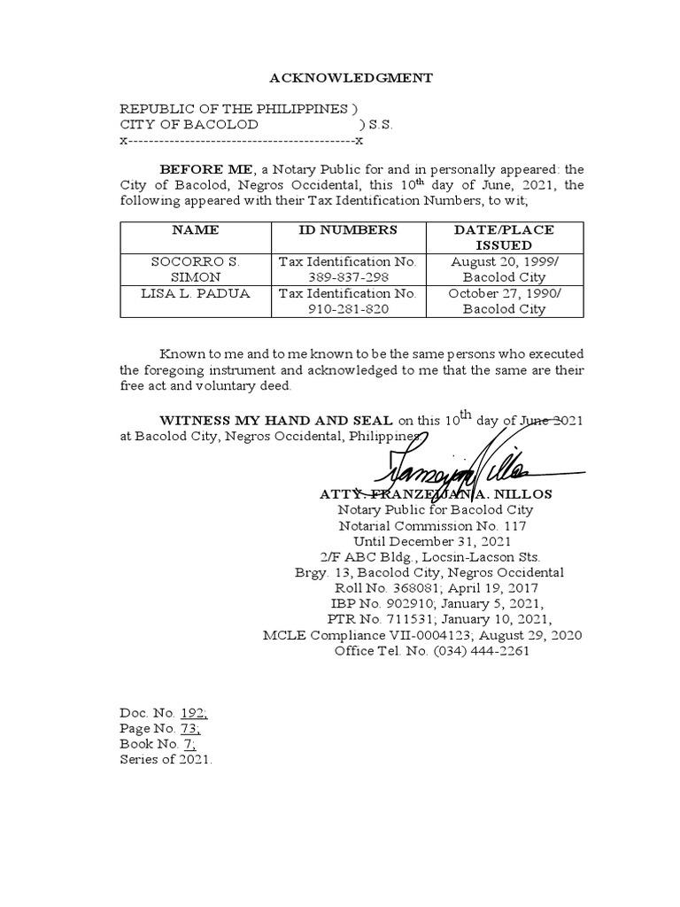 Acknowledgment | PDF