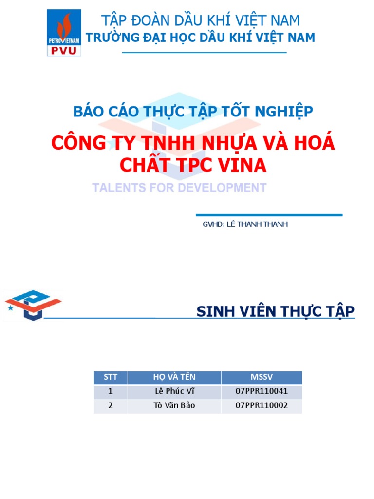 Bao Cao Thuc Tap Tot Nghiep | PDF