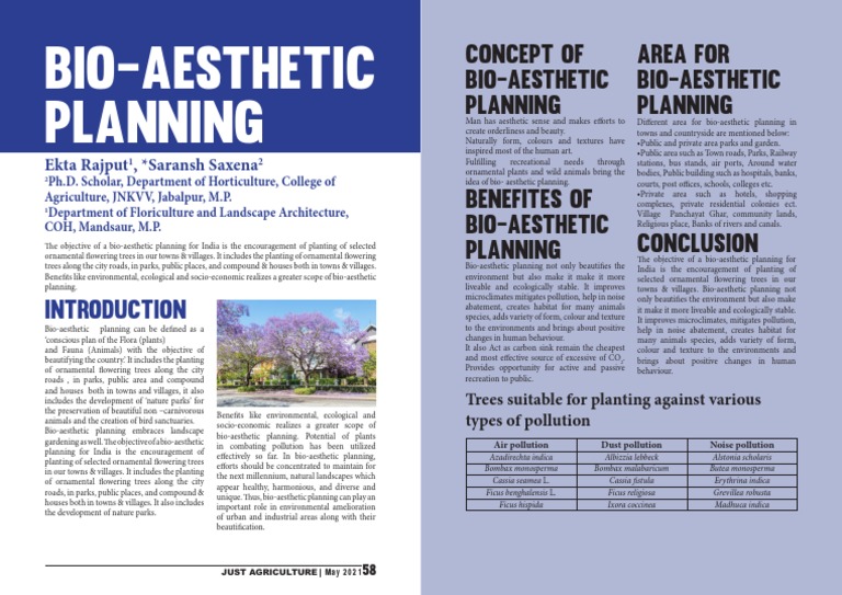 014 Bio-Aesthetic Planning | PDF | Pollution | Parks