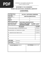 Proctor Compaction Test Results | PDF | Soil | Porosity