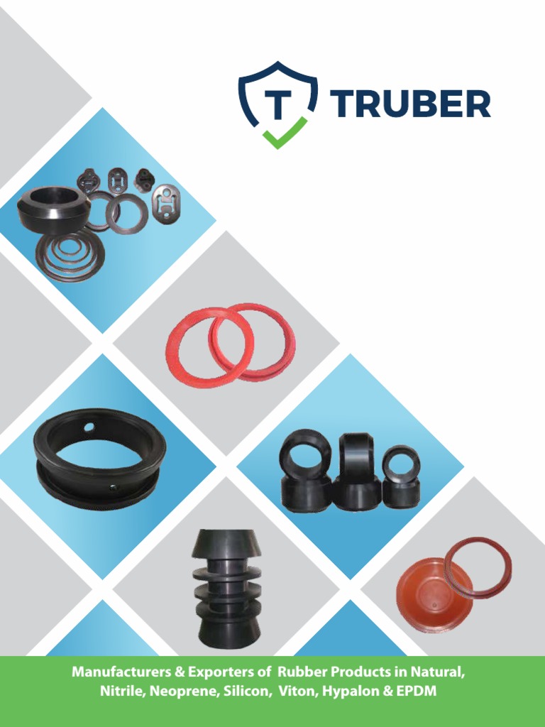 Manufacturers & Exporters of Rubber Products in Natural, Nitrile ...