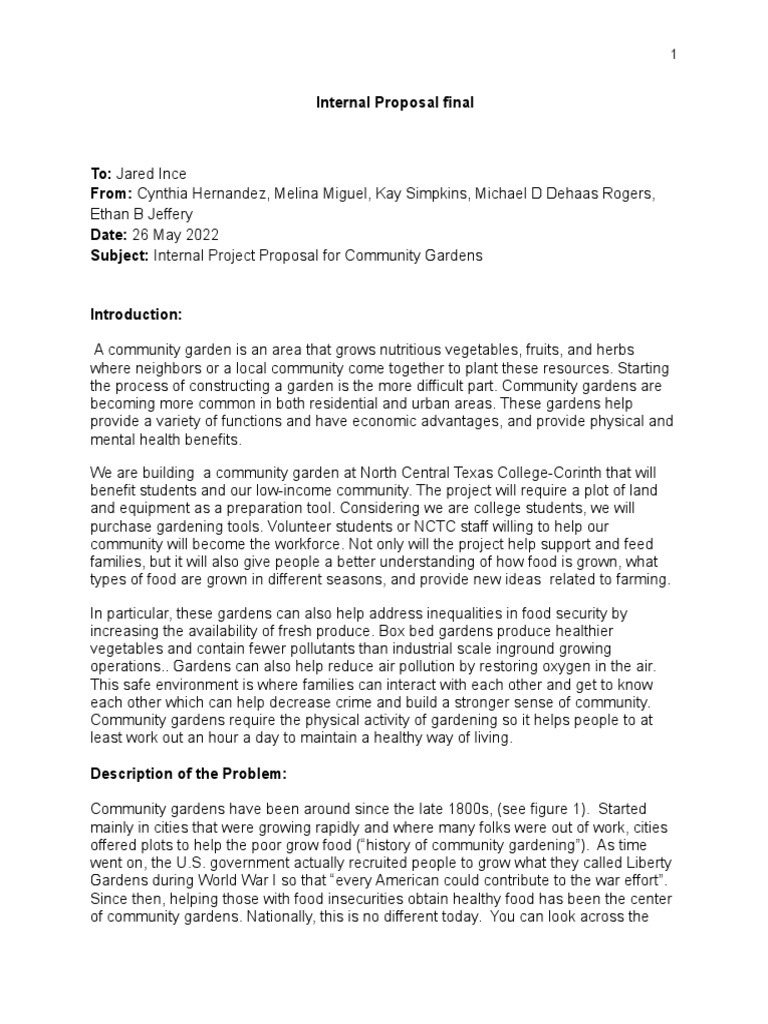 Proposal Final | Download grátis PDF | Foods | Vegetables