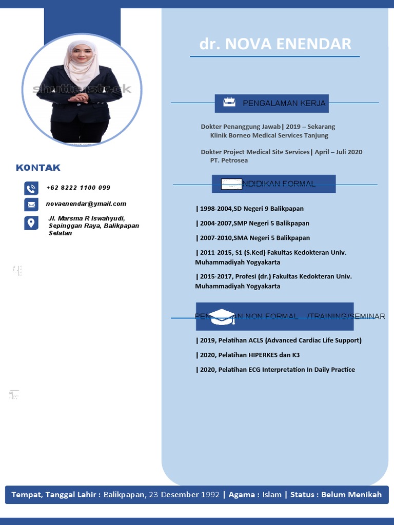 Design Resume Nova | PDF