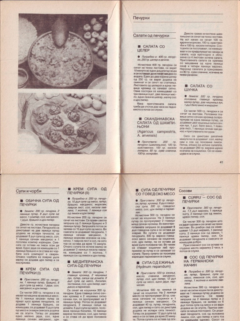 Pecurki Recepti | PDF