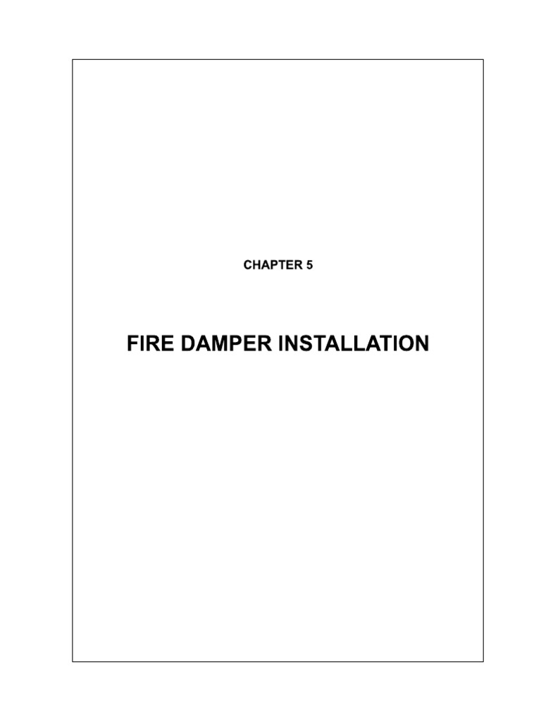 SMACNA FD Installation | PDF