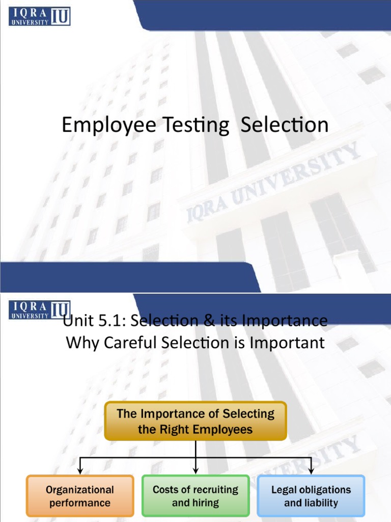 Employee Testing | Download Free PDF | Validity (Statistics) | Polygraph