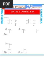 Que Es La Division para Cuarto de Primaria | PDF | División ...