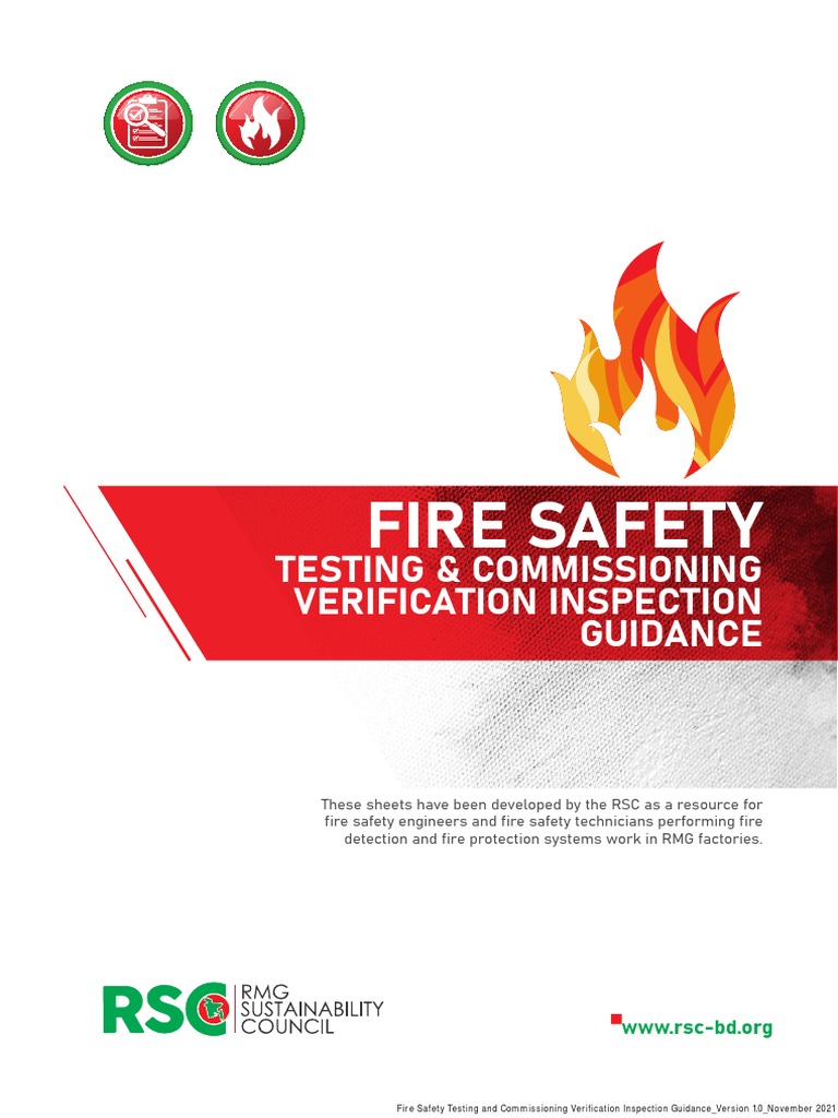 Fire Safety Testing and Commissioning Verification Inspection Guidance ...