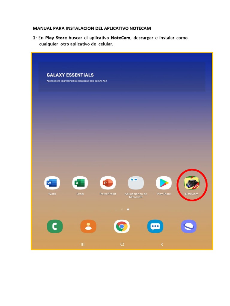 Manual para Configuración e Instalacion Del Notecam | PDF | Informática ...