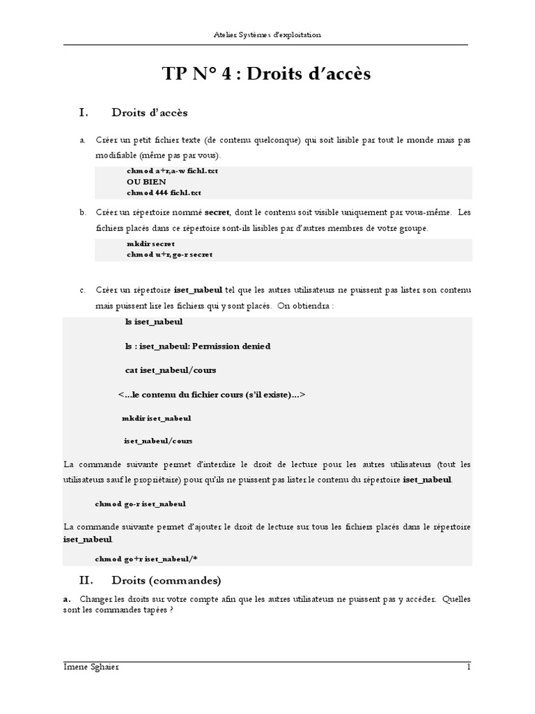Corrigé TP 3 | PDF | Fichier informatique | Fichier texte