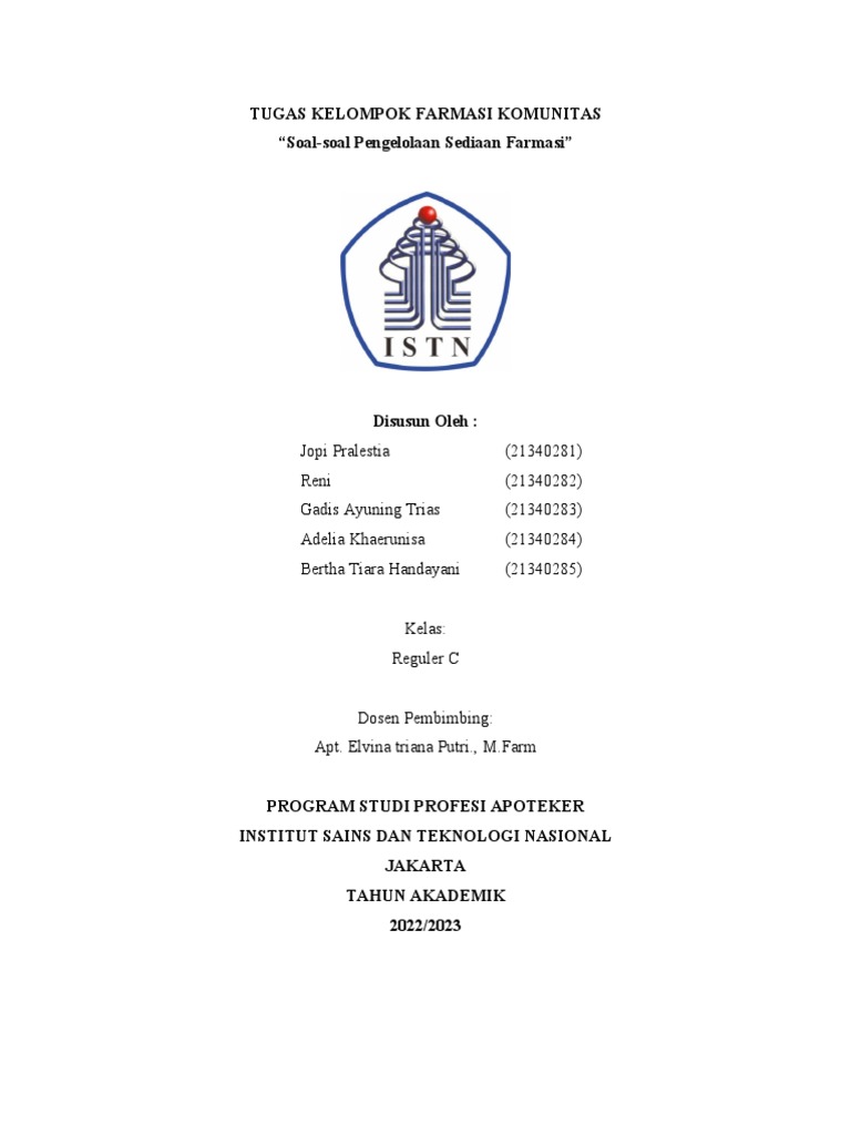 Tugas Kelompok Soal | PDF | Kesehatan Holistik