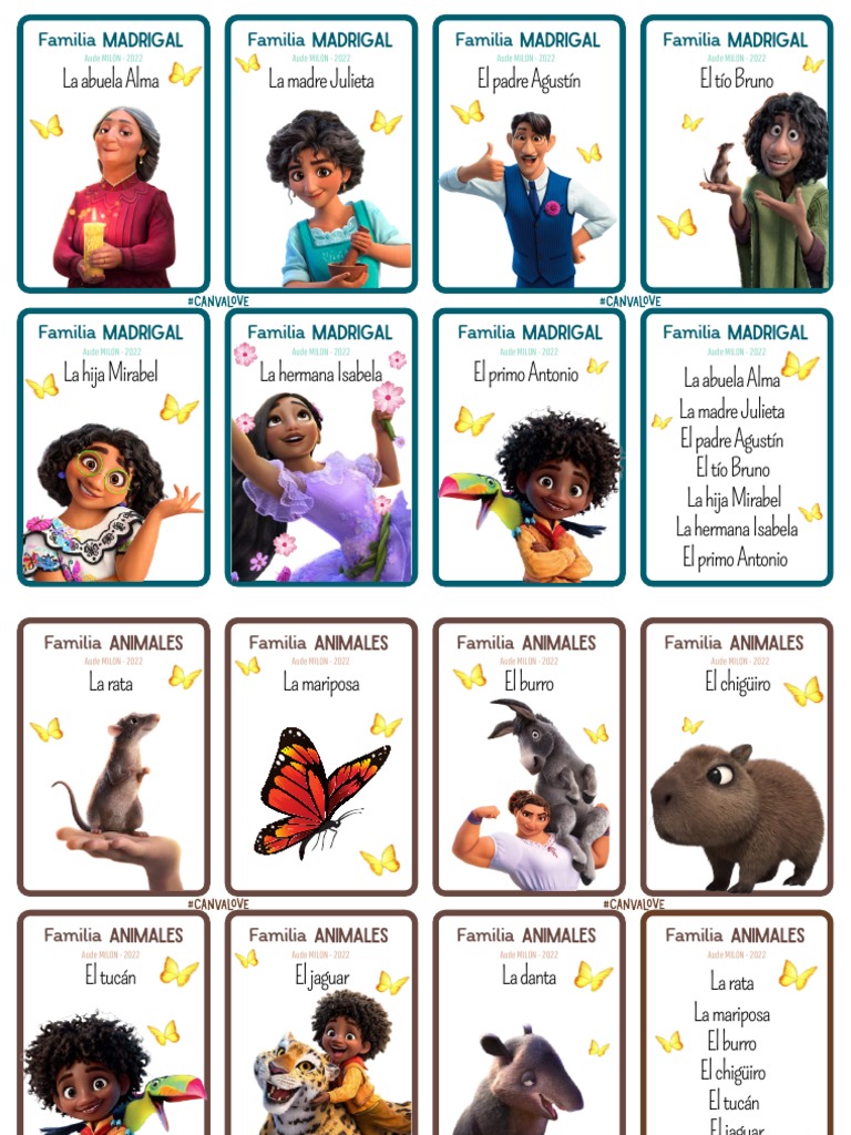 (7 Familias) ENCANTO | PDF