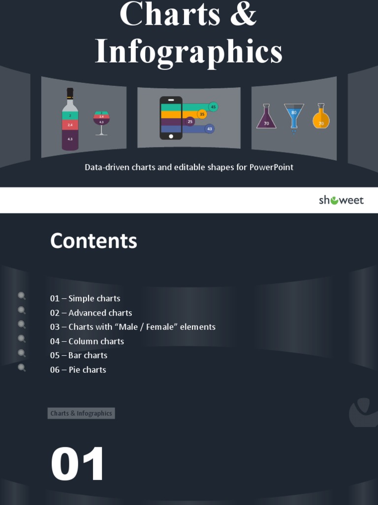 Data-Driven Charts and Editable Shapes For Powerpoint | PDF ...
