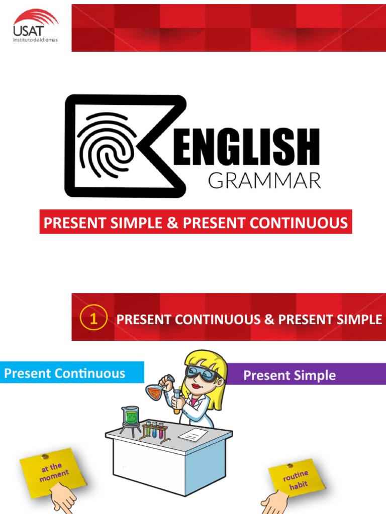 Present Simple and Present Continuous 2021 | PDF | Morphology ...
