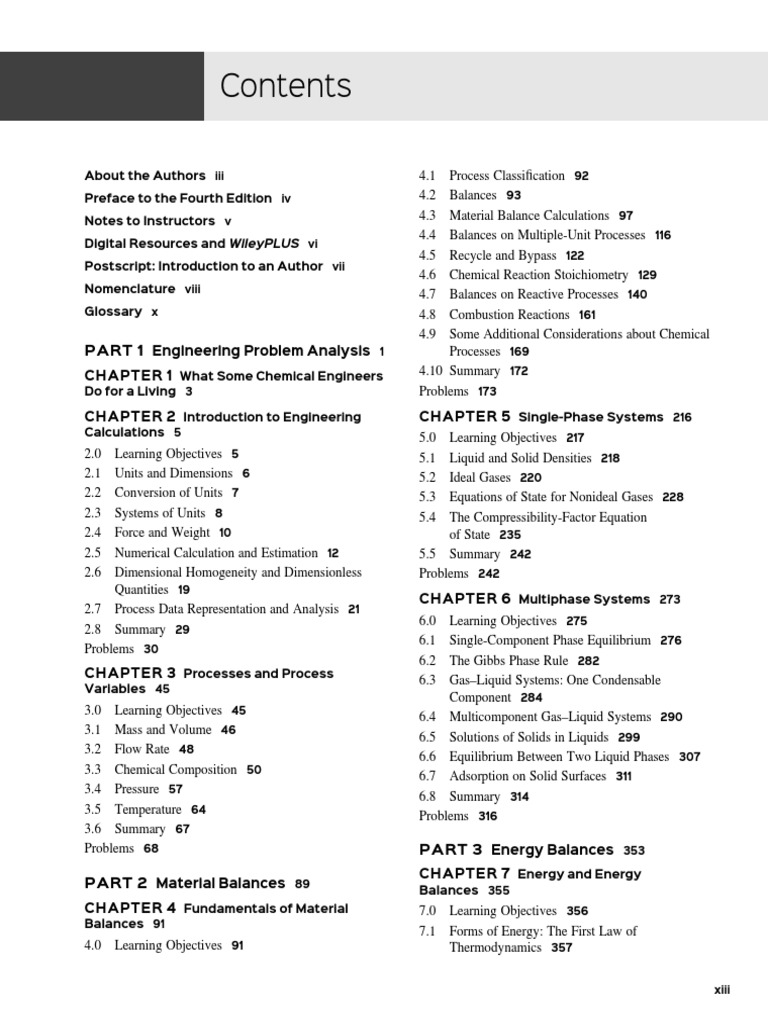 Elementary Principles of Chemical Processes, 4th Edition (PDFDrive) - 15-17 | PDF | Steam | Gases