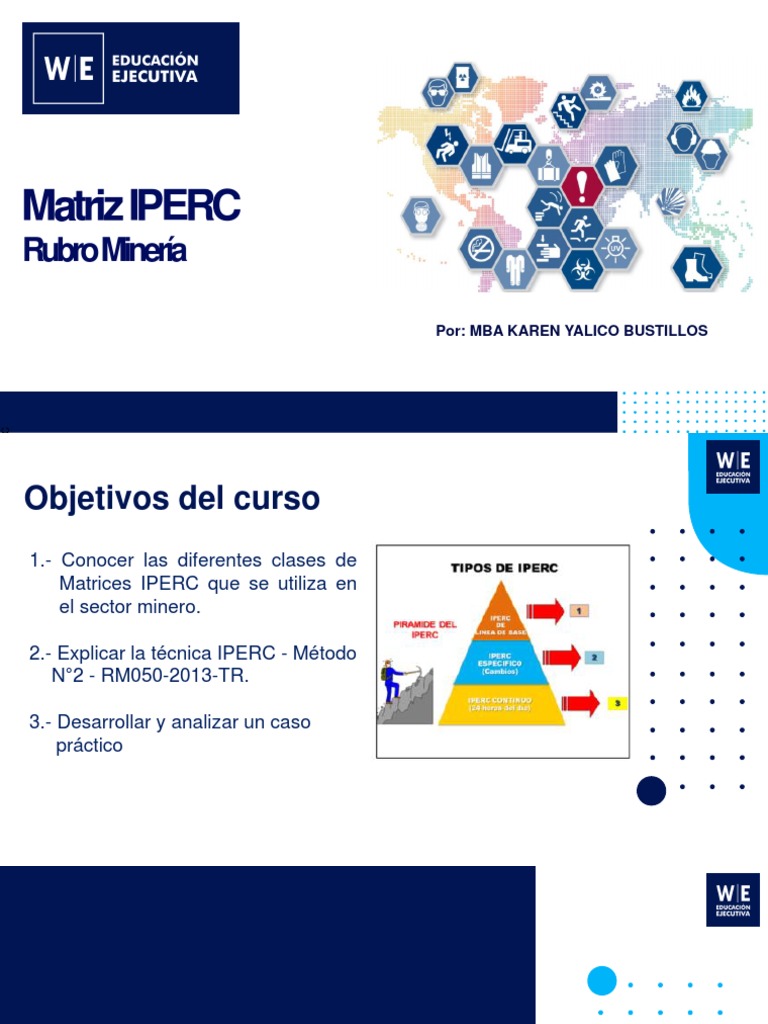 Curso Iperc Modulo Minería | PDF | Riesgo | Minería