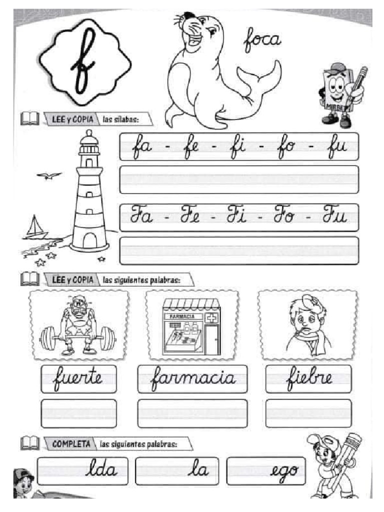 Letra F | PDF