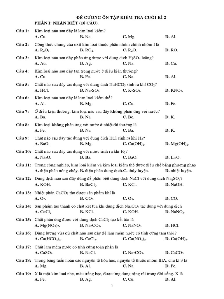 De Cuong 12 - CK2-HS | PDF
